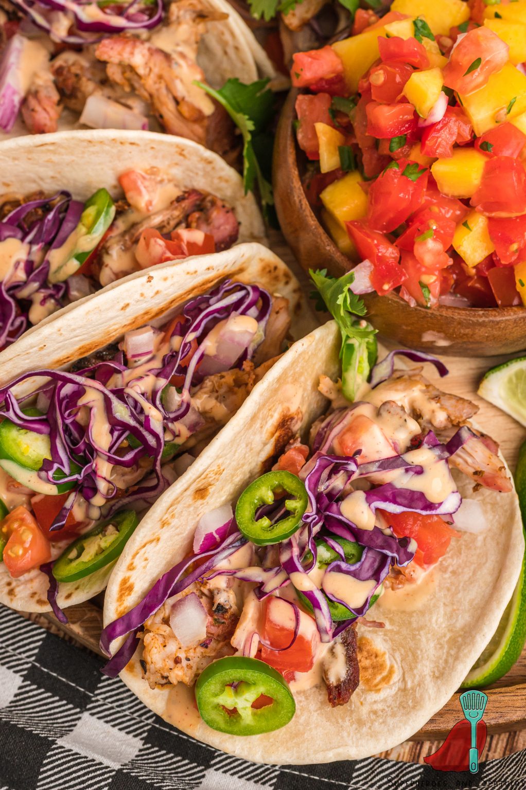 Smoked Pork Tacos - Superheroes and spatulas