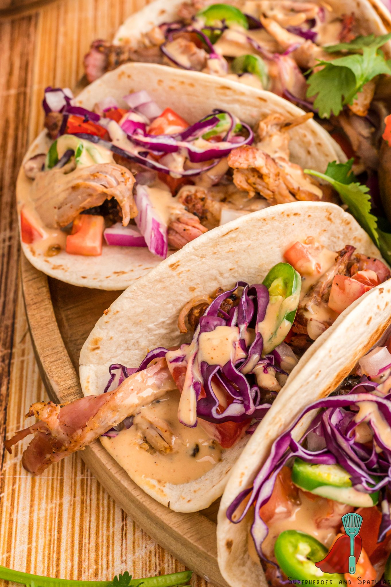 Smoked Pork Tacos - Superheroes and spatulas