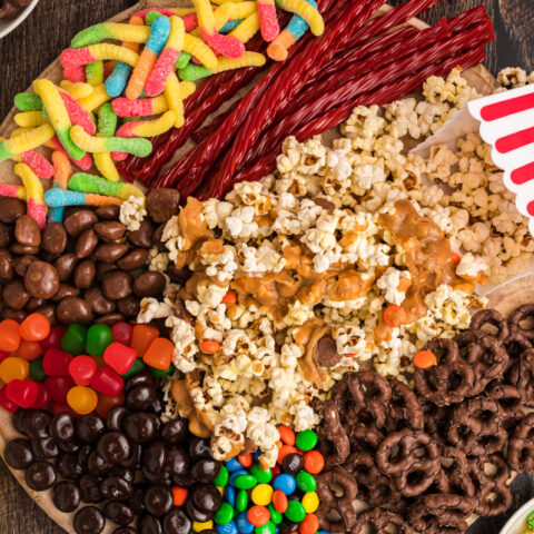 Movie Night Snacks Board - Superheroes and spatulas