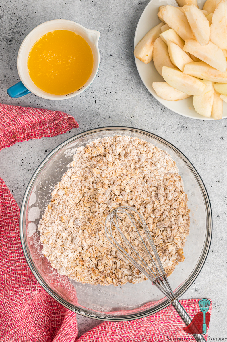 Cast Iron Pear Cobbler - Superheroes and spatulas
