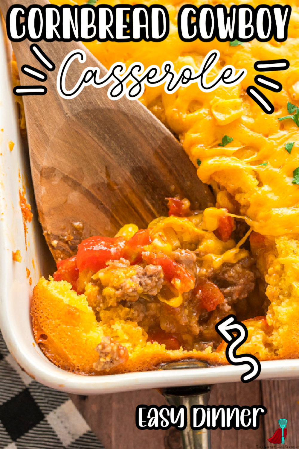 Cornbread Cowboy Casserole - Superheroes and spatulas